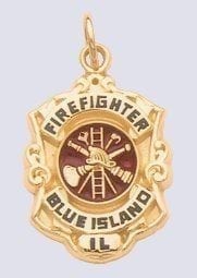 Chicago Fire Department Badge Battalion Chief - Chicago Fire and Cop Shop