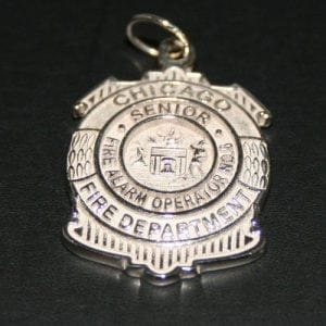 Chicago Fire Department Badge Captain - Chicago Fire and Cop Shop