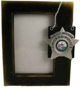 CPD Picture Frame "POLICE OFFICER" - Chicago Fire and Cop Shop