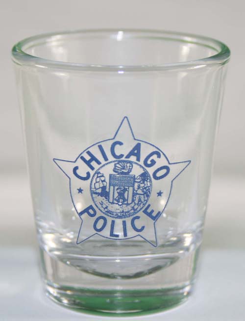 Chicago Police Department Shot Glass - Chicago Fire and Cop Shop
