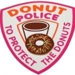 Donut Police Decal - Chicago Fire and Cop Shop