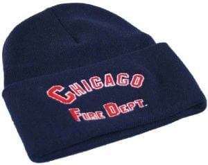 Chicago Fire Department Knit Hat - Foldover - Chicago Fire and Cop Shop