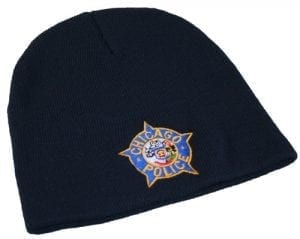 Chicago Police Gold Knit Hat - Beanie - Chicago Fire and Cop Shop