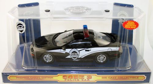 Code 3 Chevrolet Police Vehicles 12203 - Chicago Fire and Cop Shop