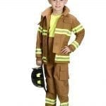 Jr. Firefighter Turnout Gear Tan - Chicago Fire and Cop Shop