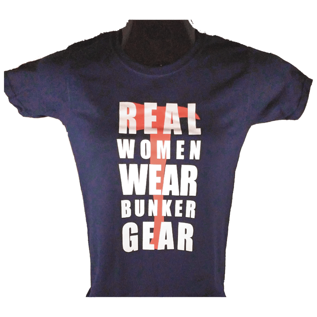Real Women Wear Bunker Gear - Chicago Fire and Cop Shop