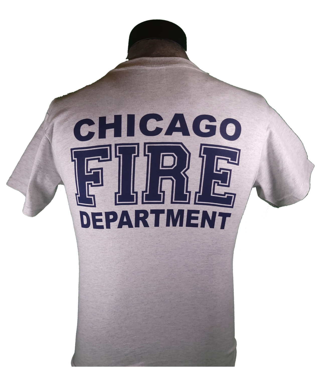 Chicago Fire Department Duty T-Shirt Ash/Navy - Chicago Fire and Cop Shop