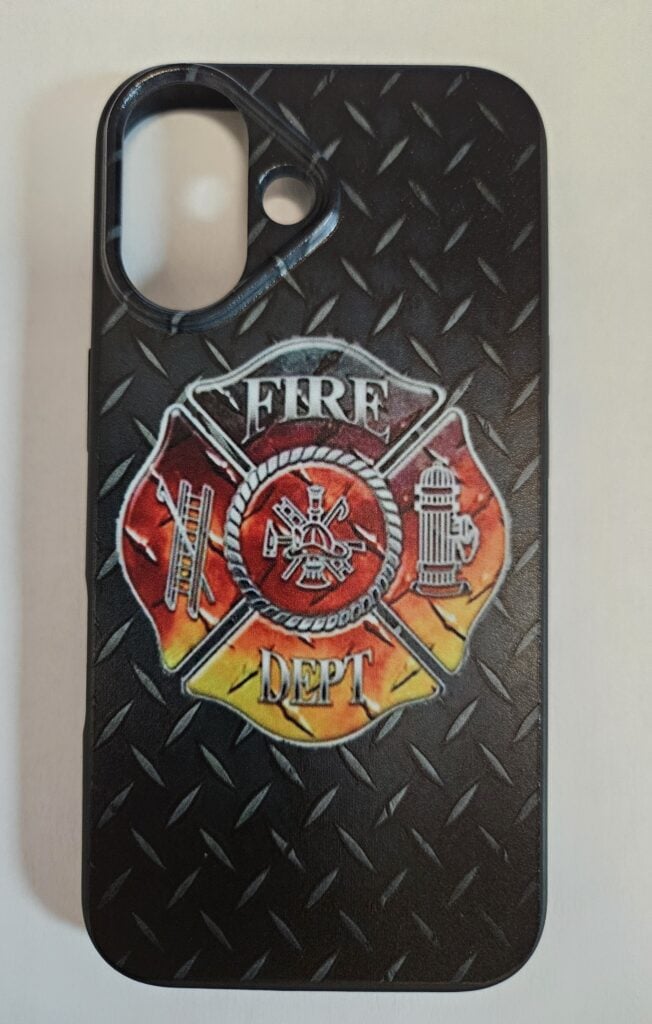 Firefighter Fire Dept iPhone Case - Chicago Fire and Cop Shop